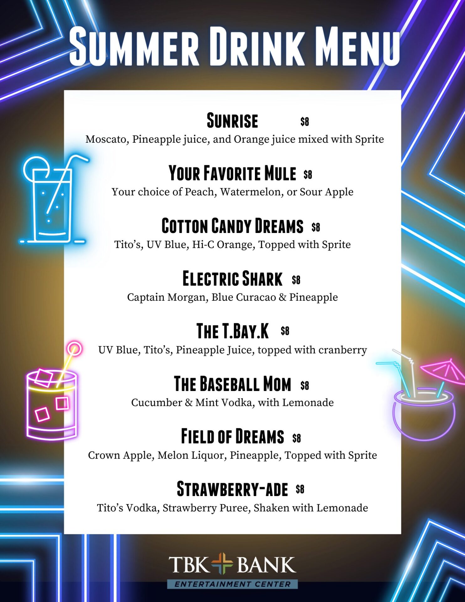 Exciting Summer Offerings at TBK Bank Entertainment Center - TBK Bank ...